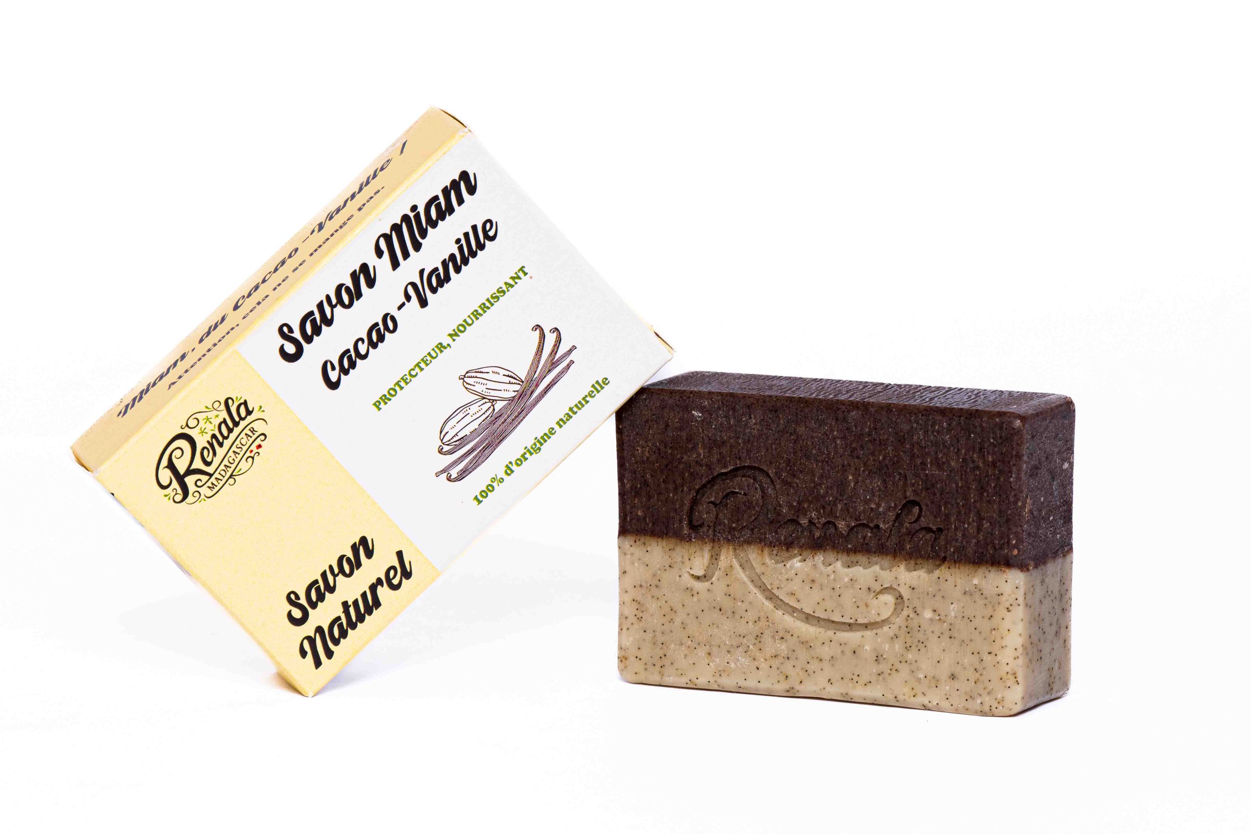 Savon naturel miam cacao-vanille – Renala natural